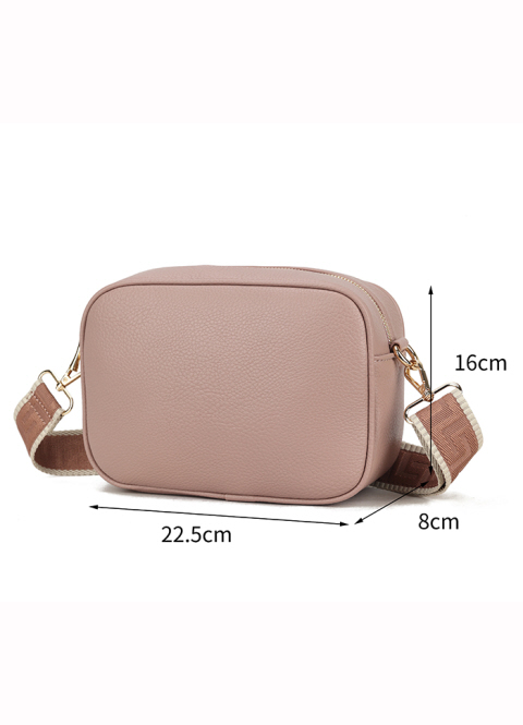 Long and Son Crossbody Bag With Canvas Strap - Suzanne Charles