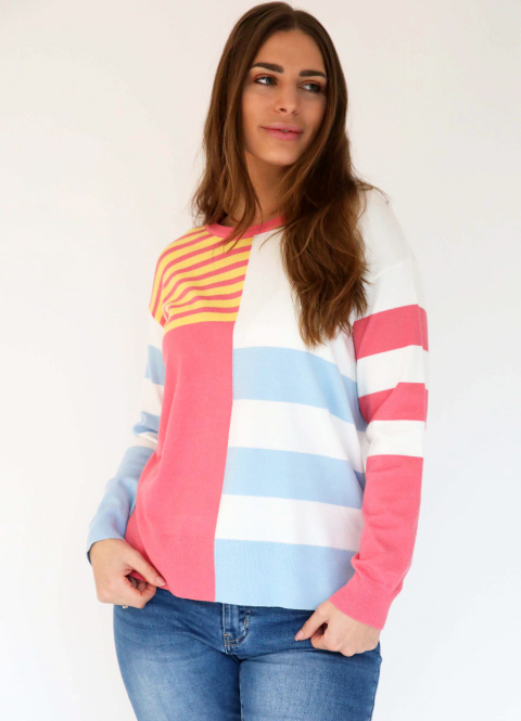 Mudflower Striped Jumper - Suzanne Charles