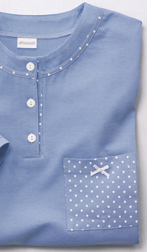 Damart Pull-on Cotton Pyjama - Suzanne Charles
