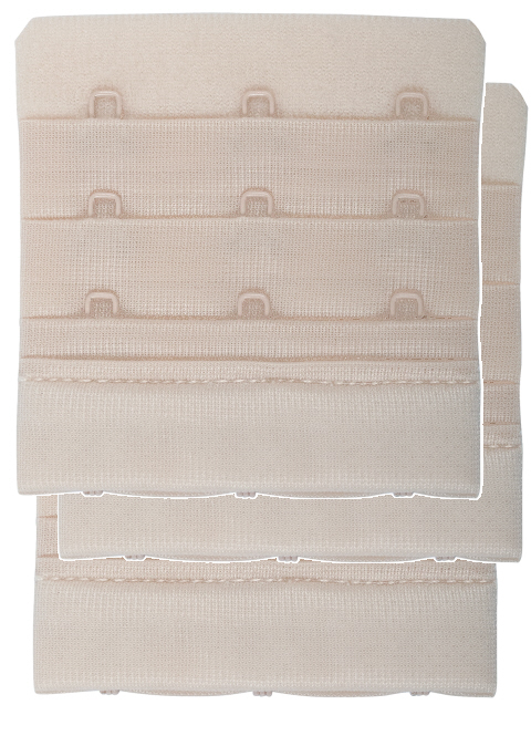 Naturana 3 Pack Bra Extender Wide Three Hook & Eye - Suzanne Charles