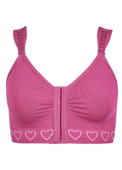 Cancer Research UK Post-Surgery Pink Comfort Bra - Suzanne Charles
