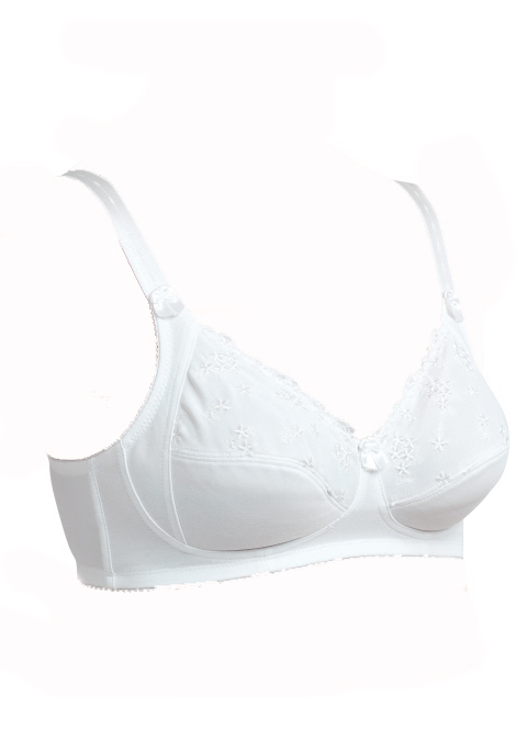 Marlon Embroidered Soft Cup Bra - Suzanne Charles