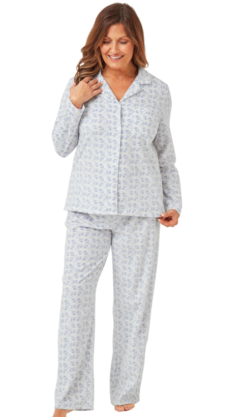 Marlon Printed Fleece Pyjama - Suzanne Charles