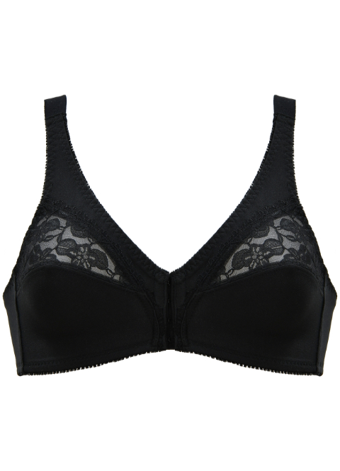 Naturana Soft Lace Cup Front Fastening Bra Clearance Sizes - Suzanne ...