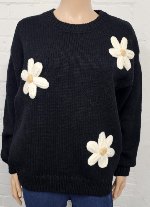 Paramour Knitted Daisy Jumper - Suzanne Charles