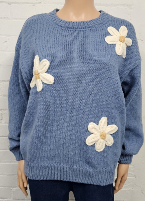 Paramour Knitted Daisy Jumper - Suzanne Charles