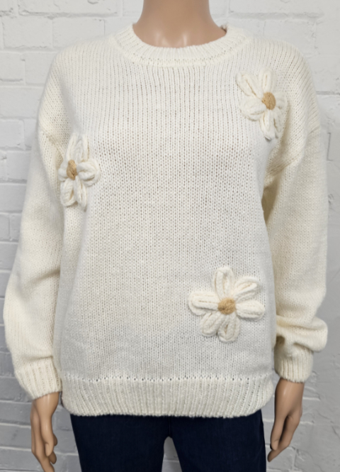 Paramour Knitted Daisy Jumper - Suzanne Charles