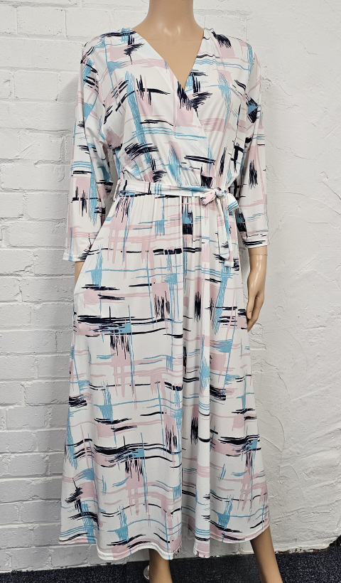 Anamor Abstract Print Magic Dress - Suzanne Charles